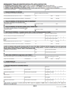 REG 4017 – Permanent Trailer Identification Certification | Finder Doc