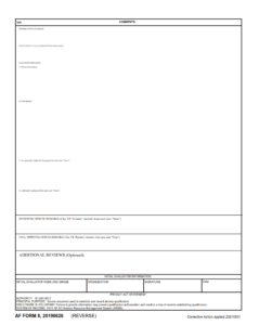 AF Form 8 – Certificate Of Aircrew Qualification | Finder Doc
