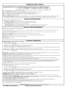 AF Form 81B – Chief Master Sergeant Military Position Description (MPD ...