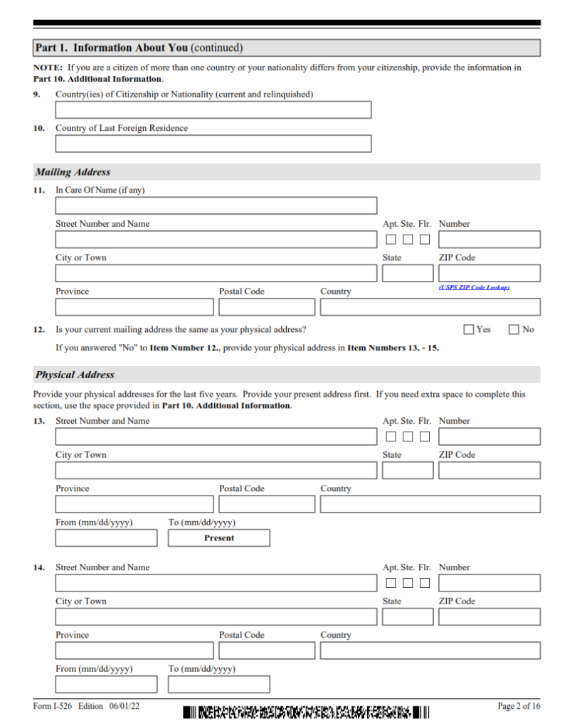 I-526 Form – Immigrant Petition by Standalone Investor | Finder Doc I-526 Form – Immigrant Petition by Standalone Investor | Finder Doc