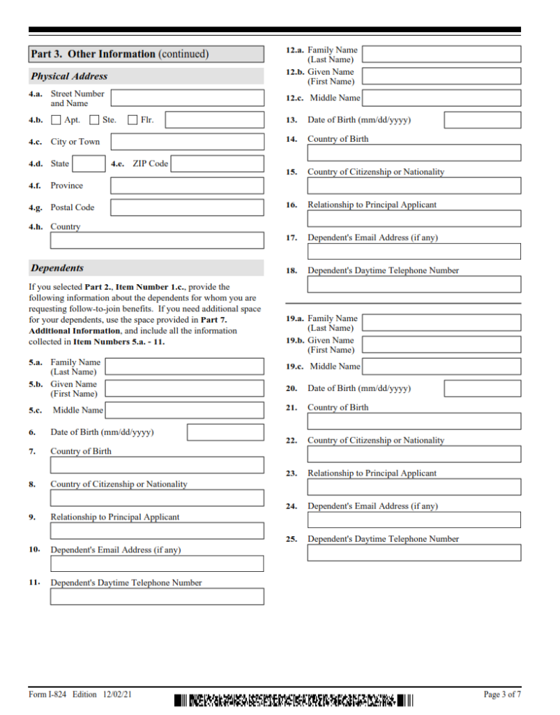 I-824 Form – Application for Action on an Approved Application or ...
